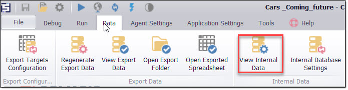 The Internal Database