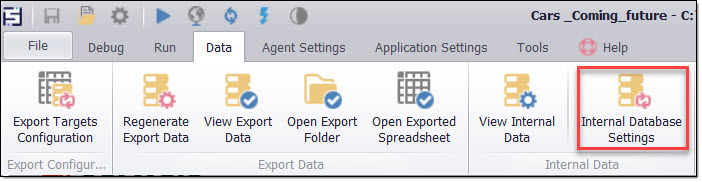 The Internal Database