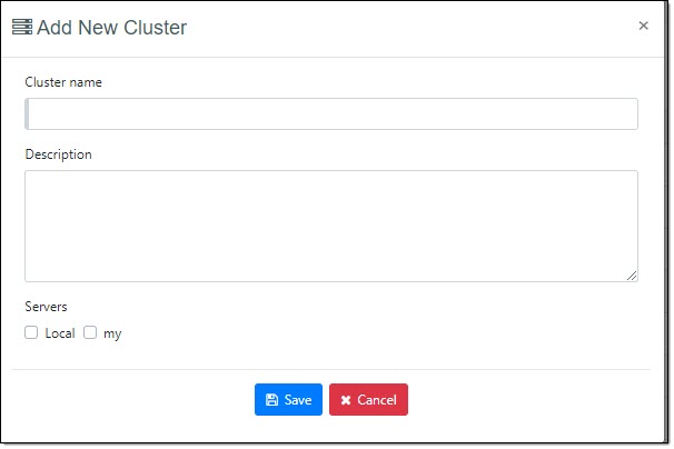 Servers & Clusters