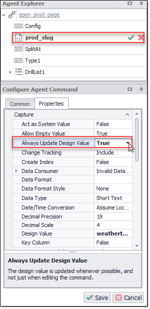 How to use updated value in Capture commands of Sequentum Enterprise ...